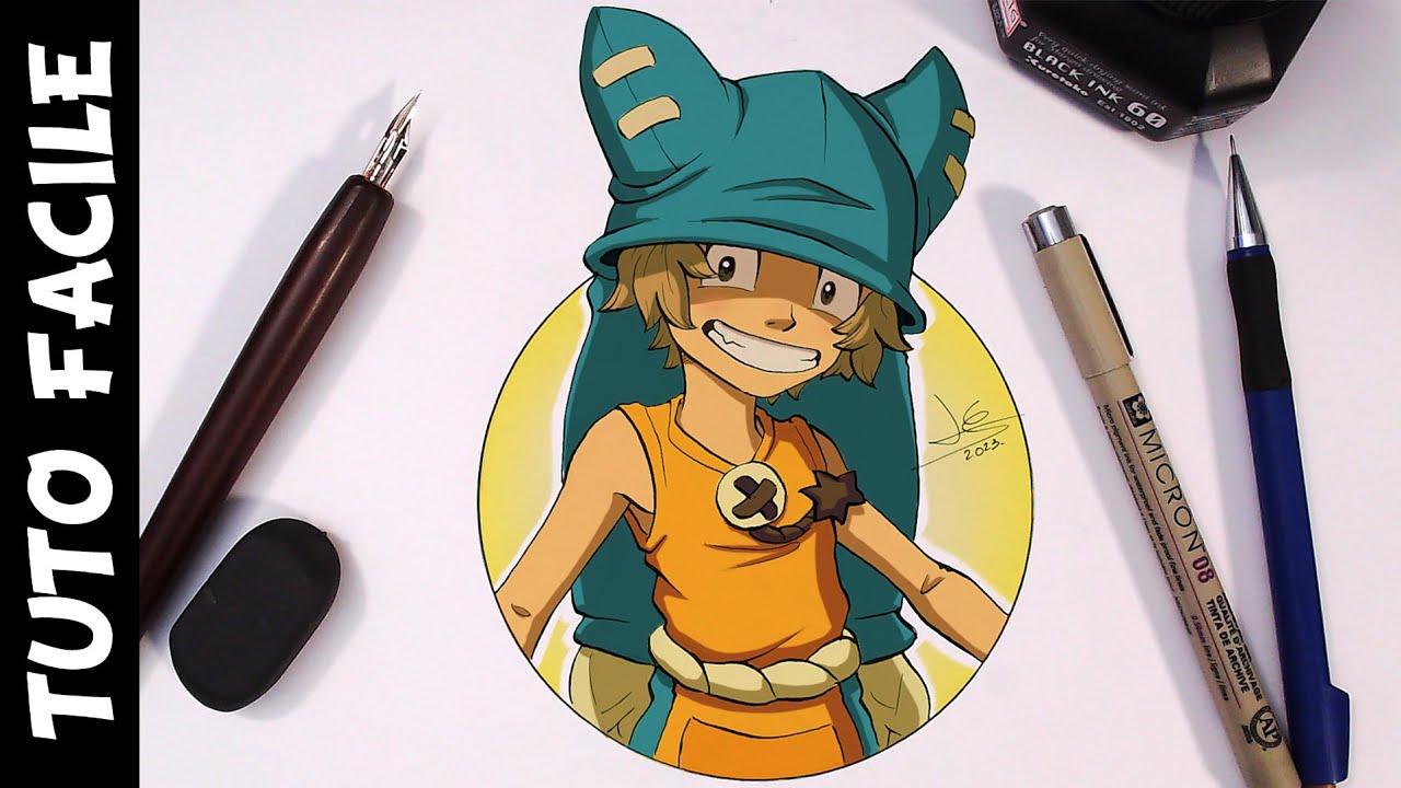 Comment Dessiner Yugo (Wakfu) - Tuto Facile - YouTube