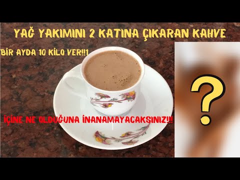 YAĞ YAKAN KAHVE TARİFİ | DİKKAT!!! Bu Kahve Metobolizma Hızlanıdırır, İştah Keser.