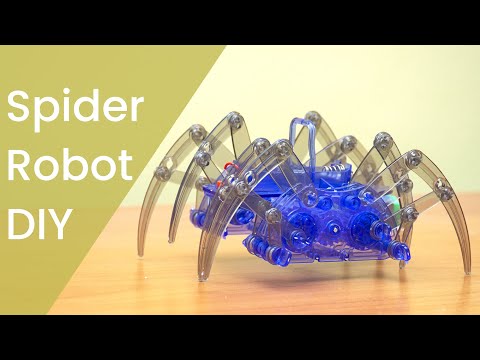 DIY Robot Spider - Assembly and making it faster