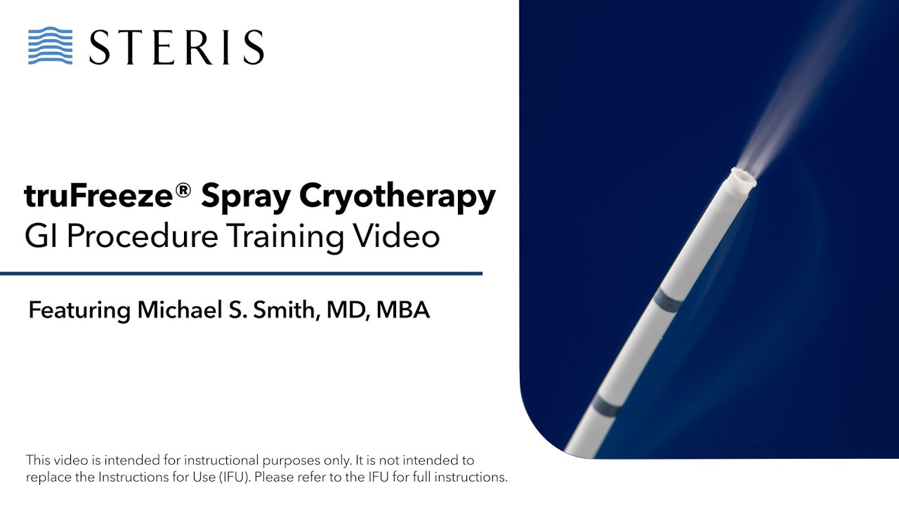 truFreeze Spray Cryotherapy GI Procedure Training - YouTube