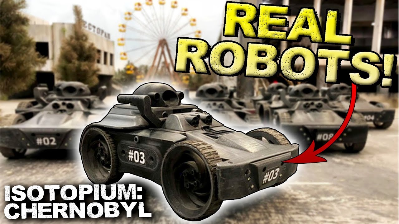 Explore Chernobyl With REAL Robot Tanks! (not clickbait) - Isotopium ...