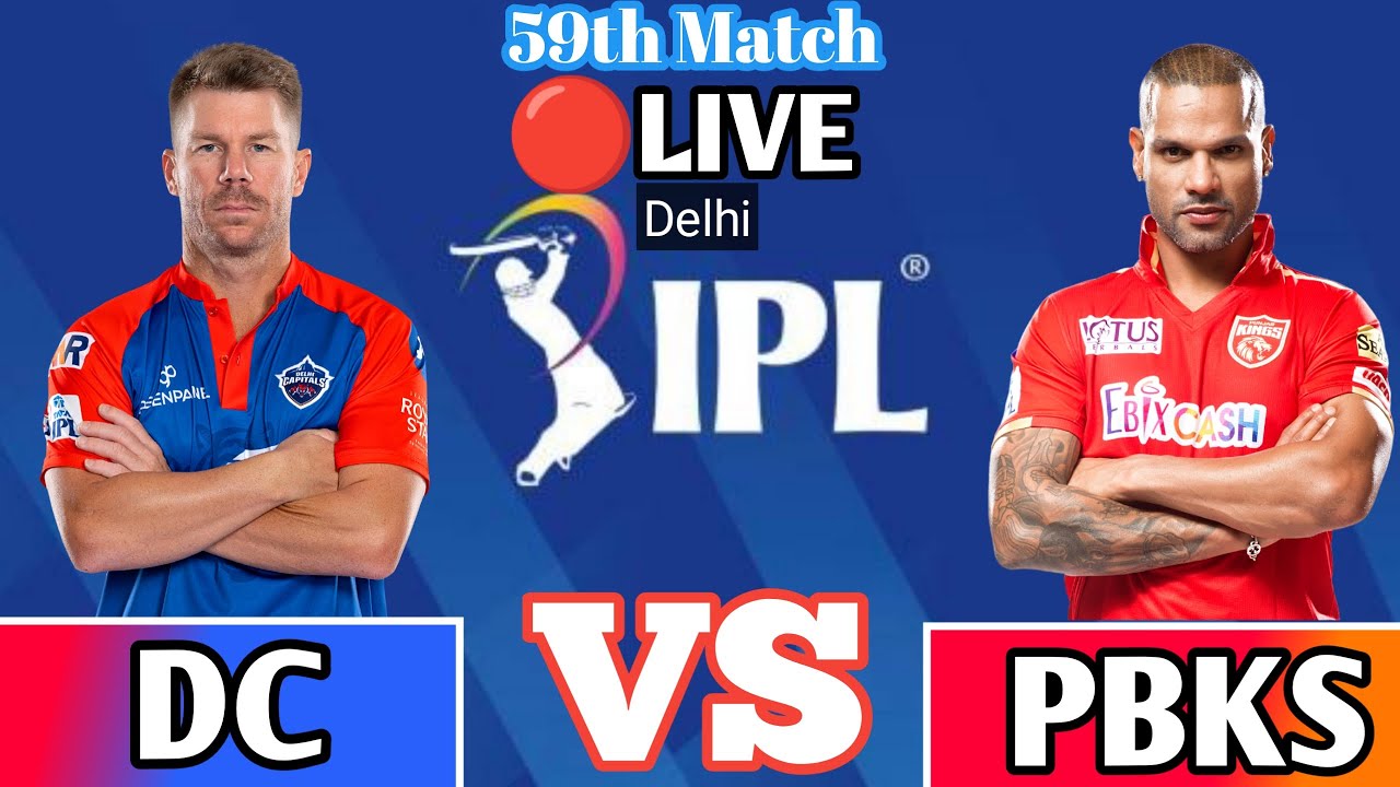 #livestream Live Match Today | DC vs PBKS 59th Match, IPL 2023 | Live ...