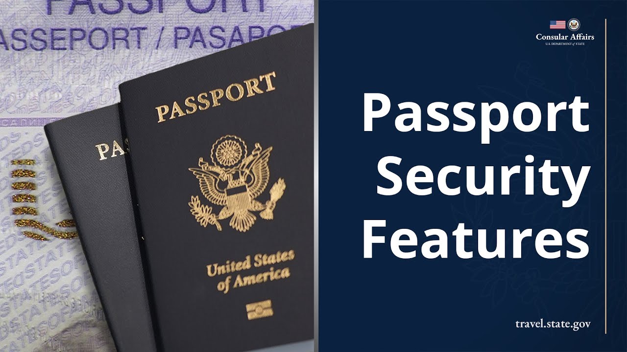 U.S. Passport Security Features - YouTube