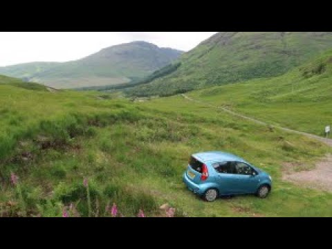Glen Etive car camp - YouTube