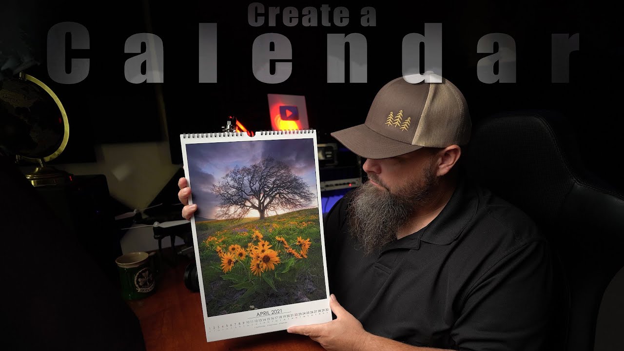 Creating a Calendar for landscape photography - YouTube