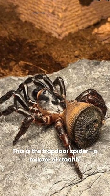 The Stealthy Predator: Trapdoor Spider's Lightning-Fast Ambush. - YouTube
