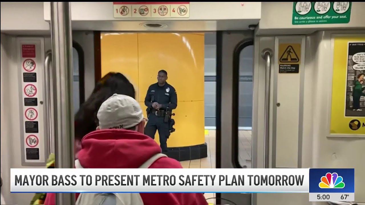 LA Metro poised to have more uniformed officers at Metro stations - YouTube