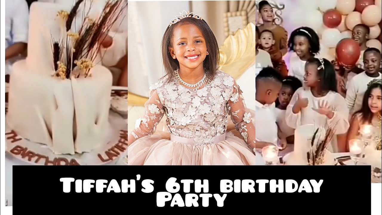 FULL VIDEO of PRINCESS TIFFAH'S big 6TH BIRTHDAY celebration with ...