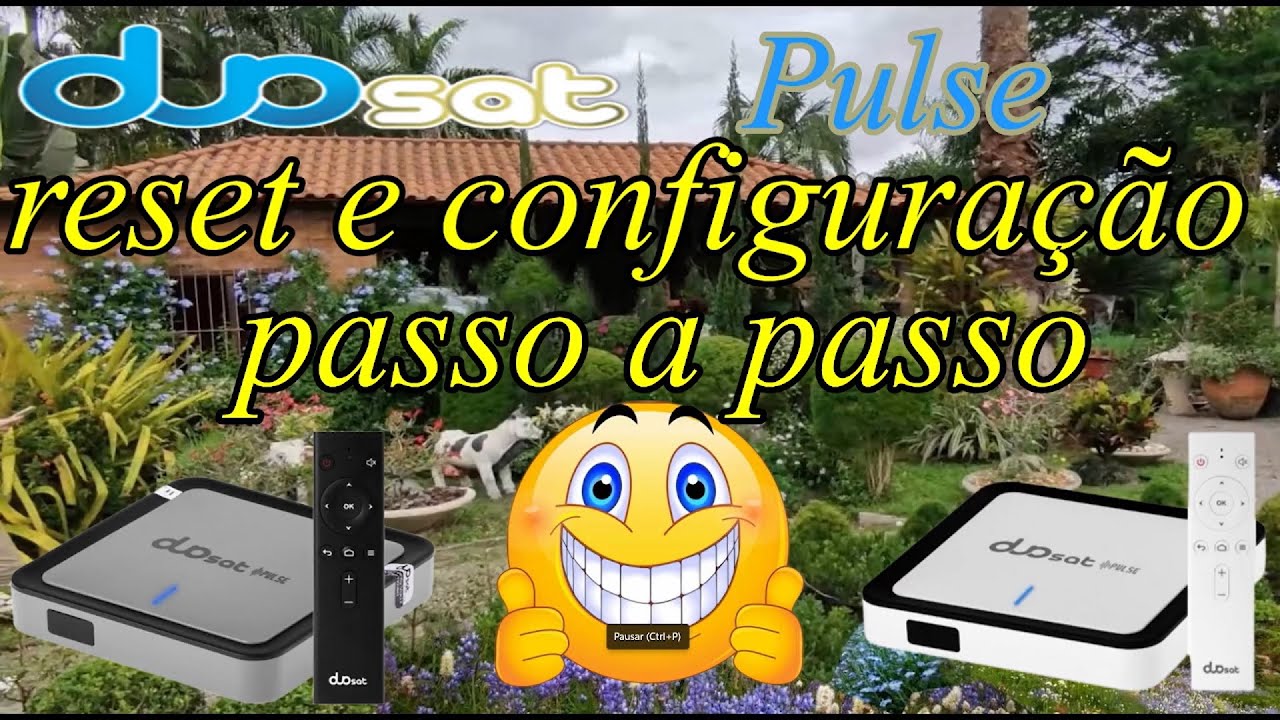 Duosat Pulse reset e configuração passo a passo - YouTube