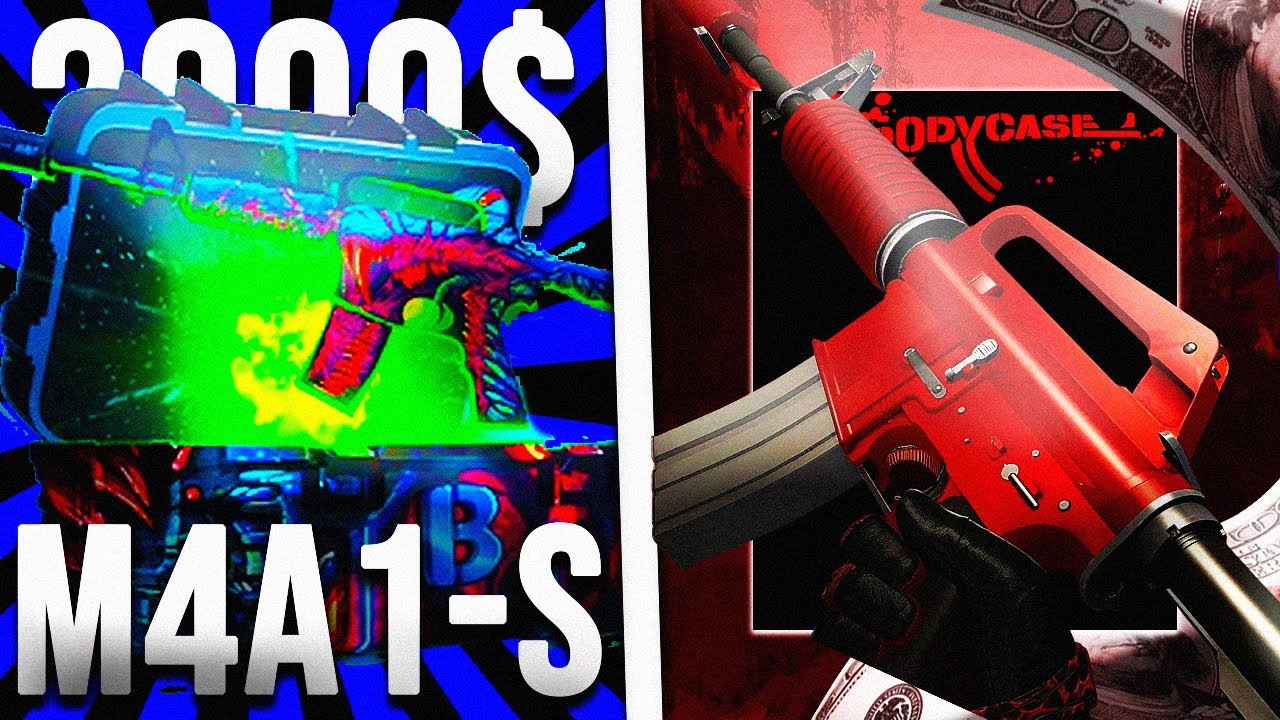BEDAVA 0.70$ & 5 ADET KASA VEREN SİTEDE 2000$ M4A1-S HOT ROD ÇEKMEK ...