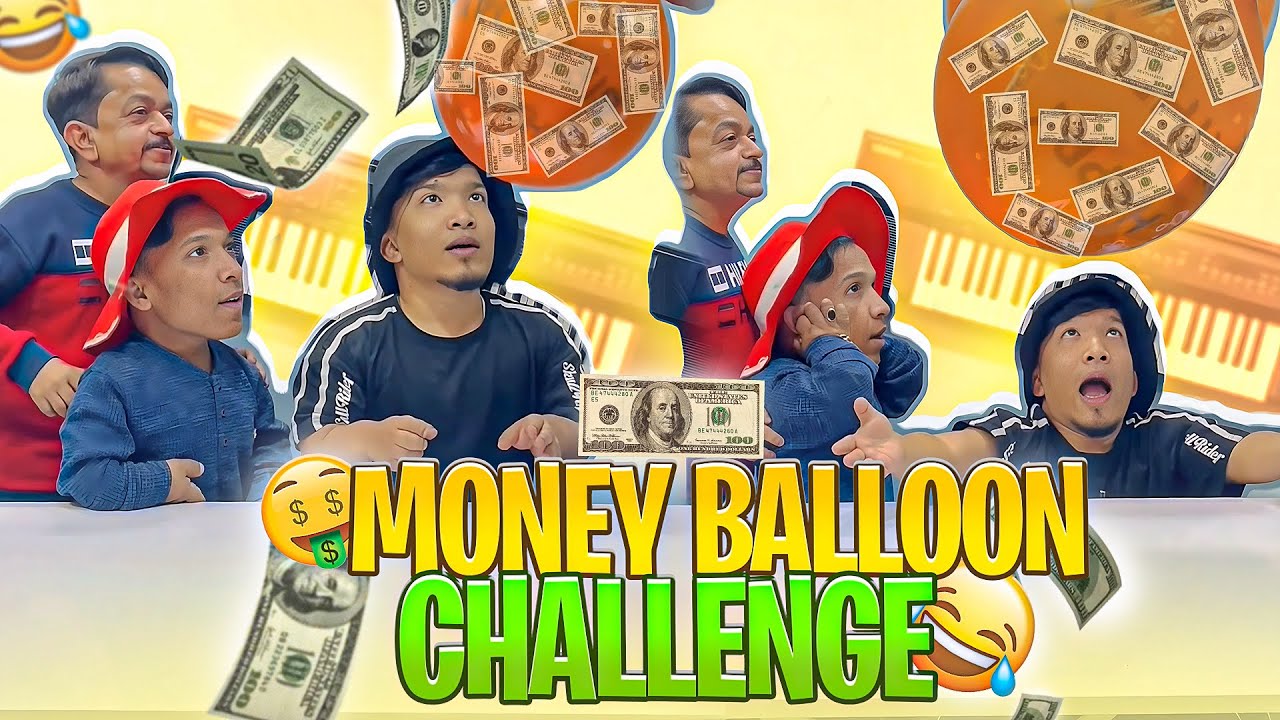 10000 Dollar Money Balloon Challenge | New talent 2023 - YouTube