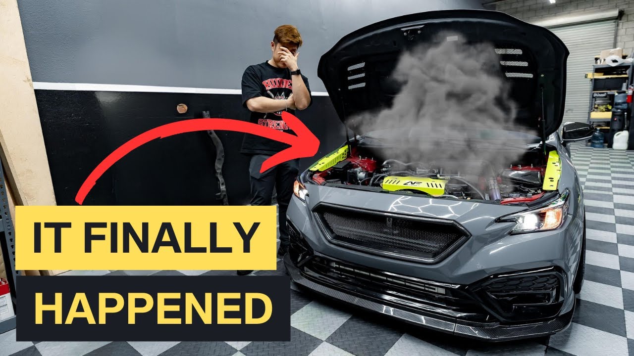DID WE JUST BLOW THE MOTOR ON THE 2022 WRX? - YouTube