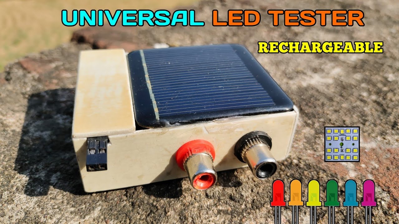 How To Make Universal LED Tester || How To Make LED Tester - YouTube
