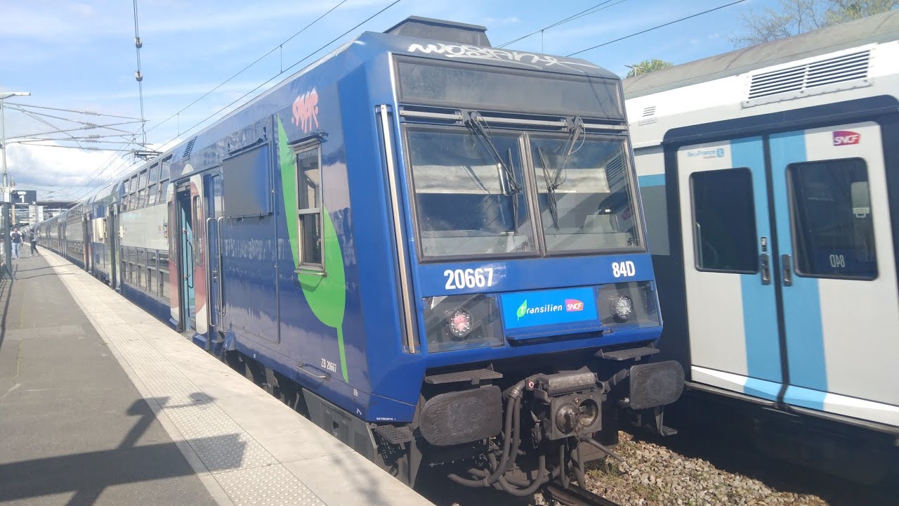 RER D : Les Z20500 transilien - YouTube