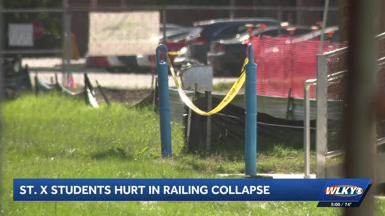 Several St. X students recovering after railing collapses during soccer ...