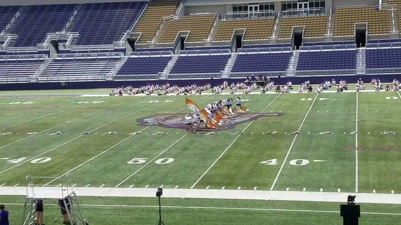 JMU Summer Band Camp 2017 - Color Guard - July 9, 2017 - YouTube