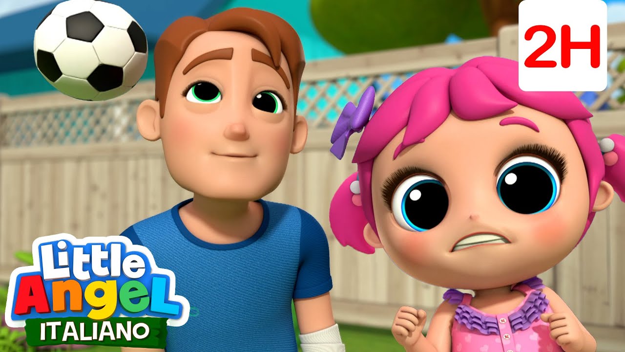 Aiutiamo il Papà | Cartoni Animati con Gianni Piccino - Little Angel ...