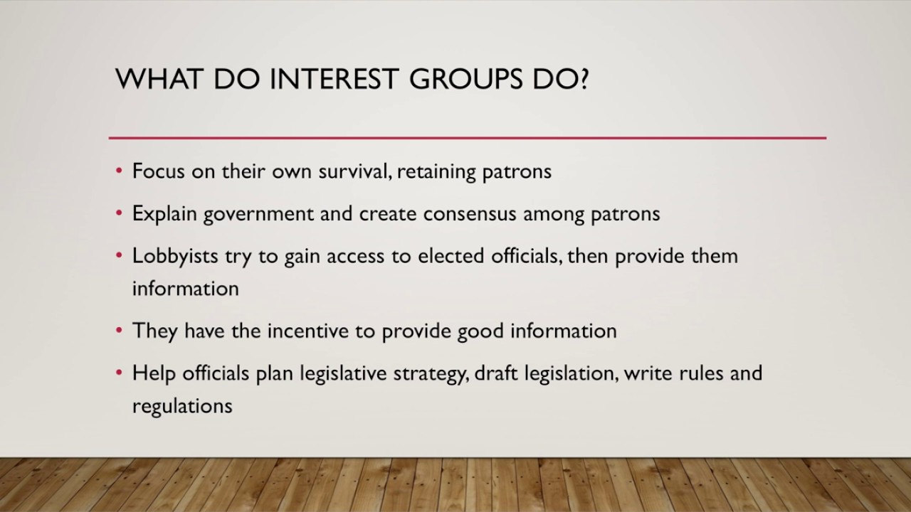 Interest Groups - YouTube