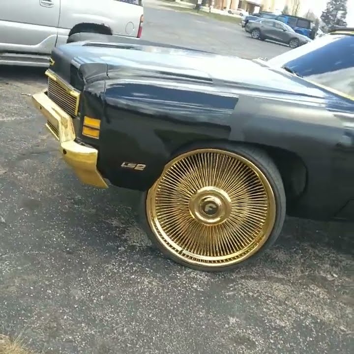 camo and gold drop top Chevy - YouTube
