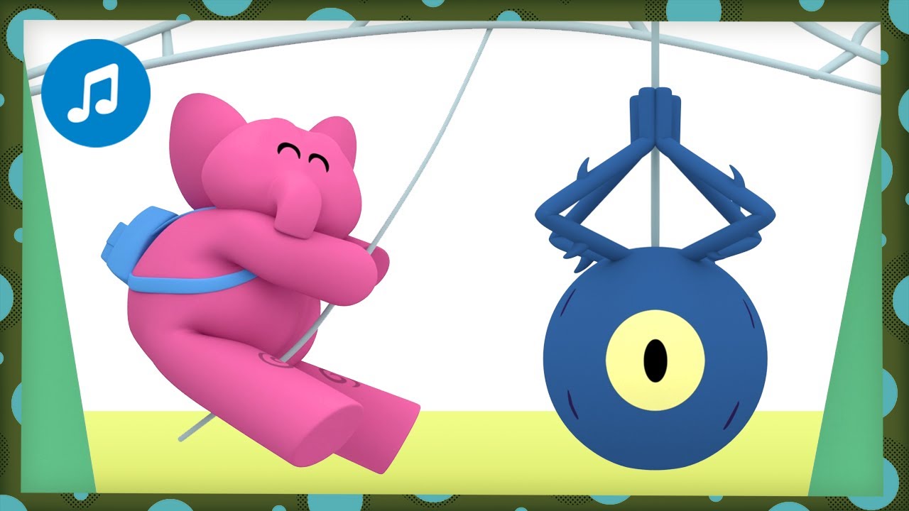 🐘🕸🎶 ONE ELEPHANT BALANCING 🎶🕸🐘 | Nursery Rhymes & Baby Songs - Pocoyo ...