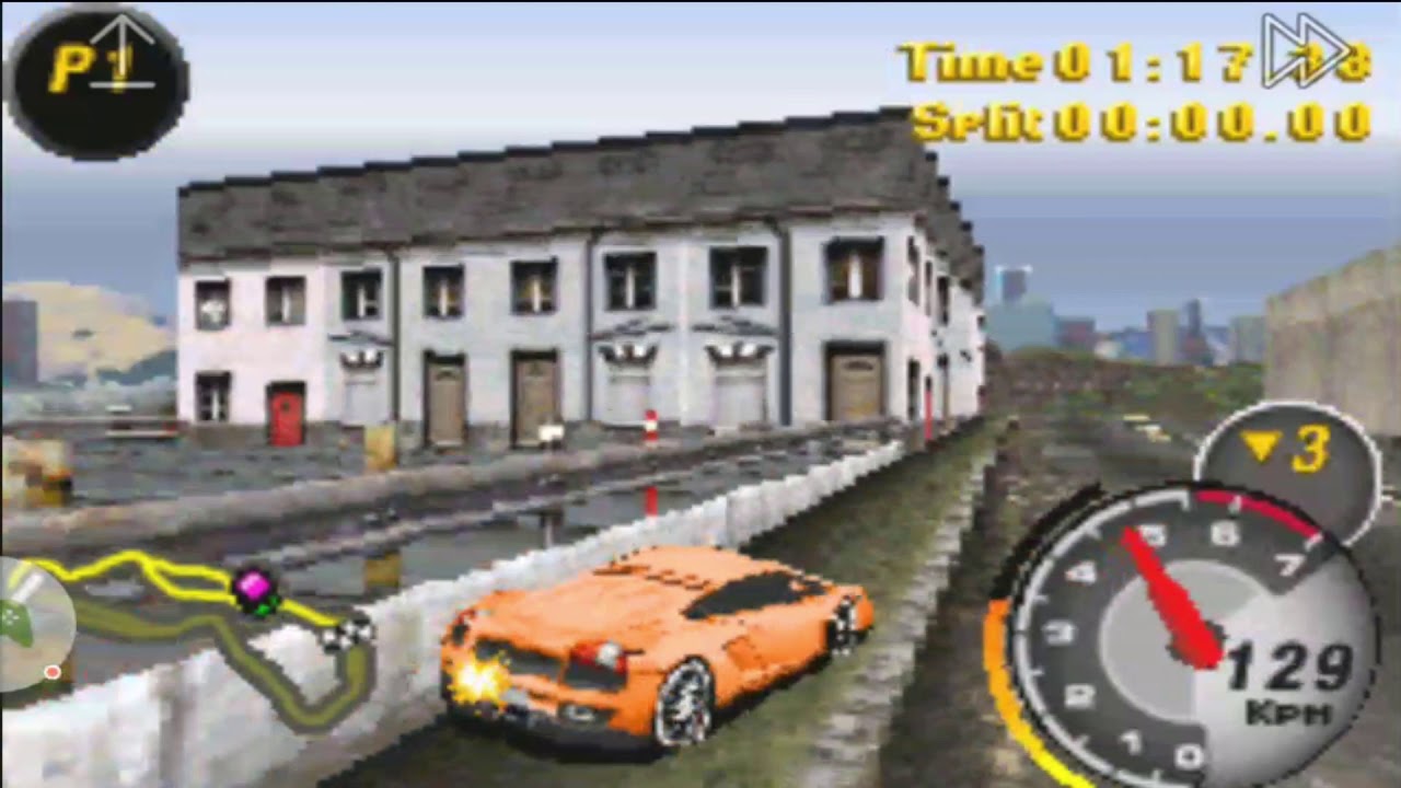 NFS Most Wanted GBA - Chefe 10 - Sassy - YouTube