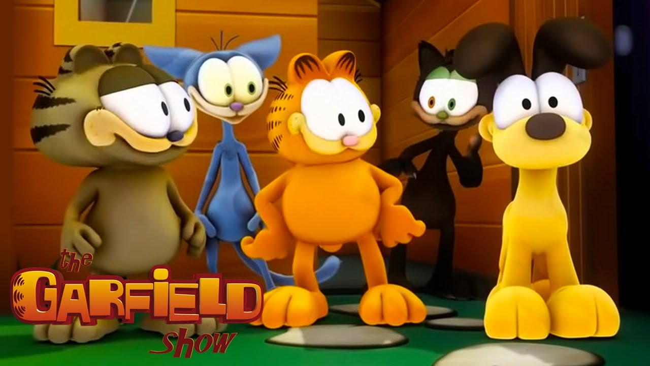 🧡🍕 Animal Buddies 🐭 Garfield Compilation - YouTube