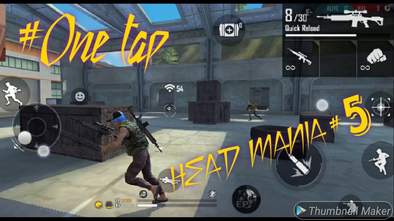 HEAD MANIA #5 ||ONE TAP || FREE FIRE INDIA. - YouTube