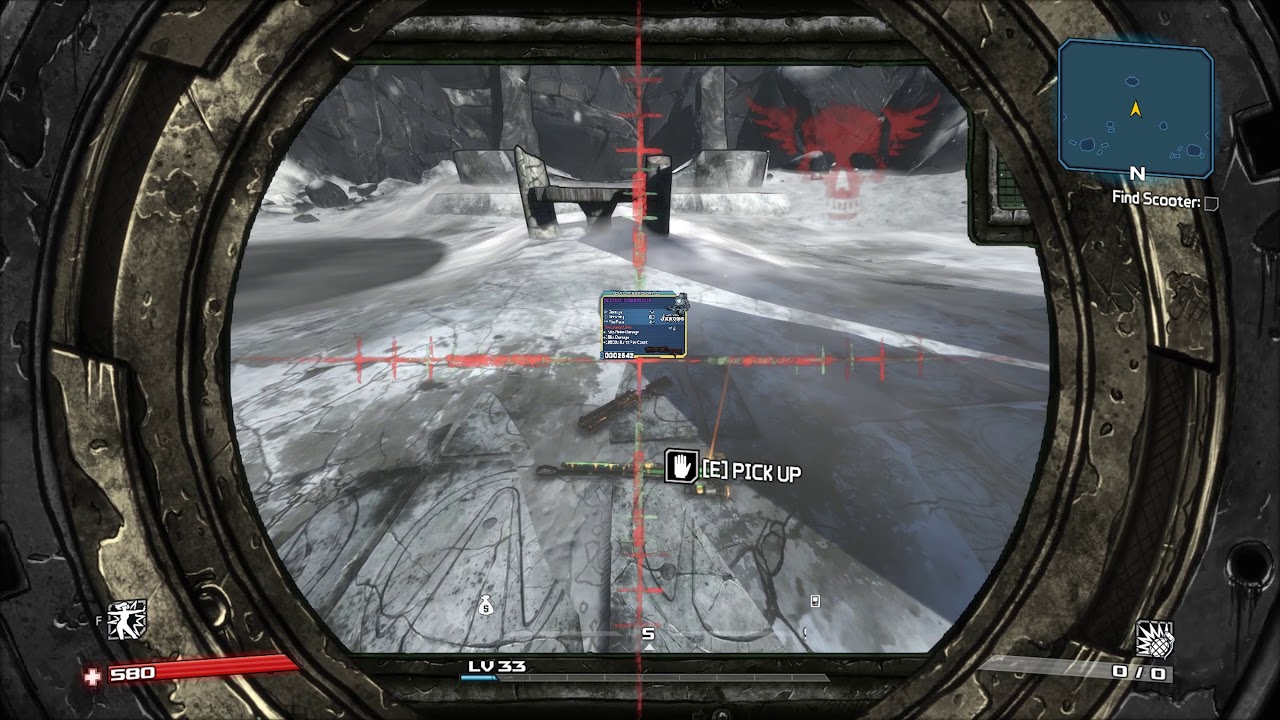 Borderlands Enhanced how to: Extended ADS Speed and Scope - YouTube