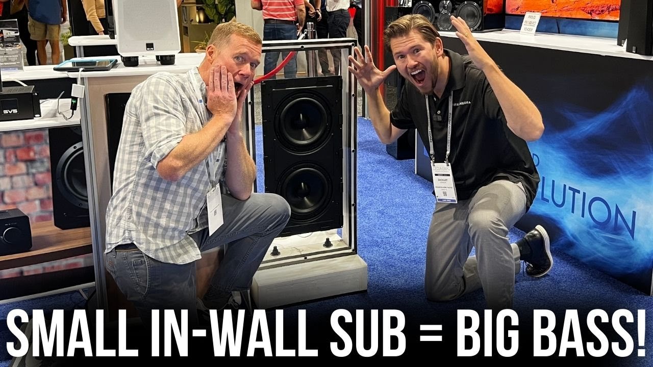 **MUST SEE** SVS 3000 Single or Dual In-wall Subwoofer System - HIDDEN ...