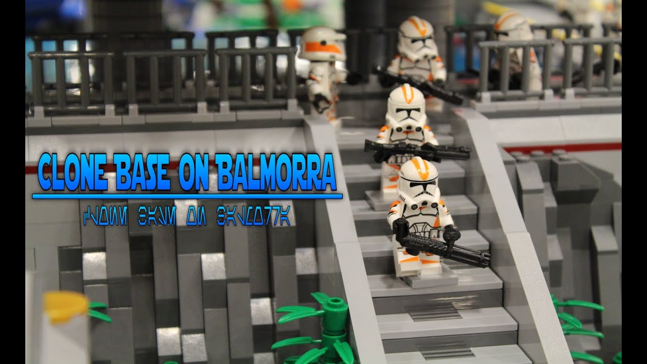 HUGE Lego Star Wars Clone Base on Balmorra - YouTube
