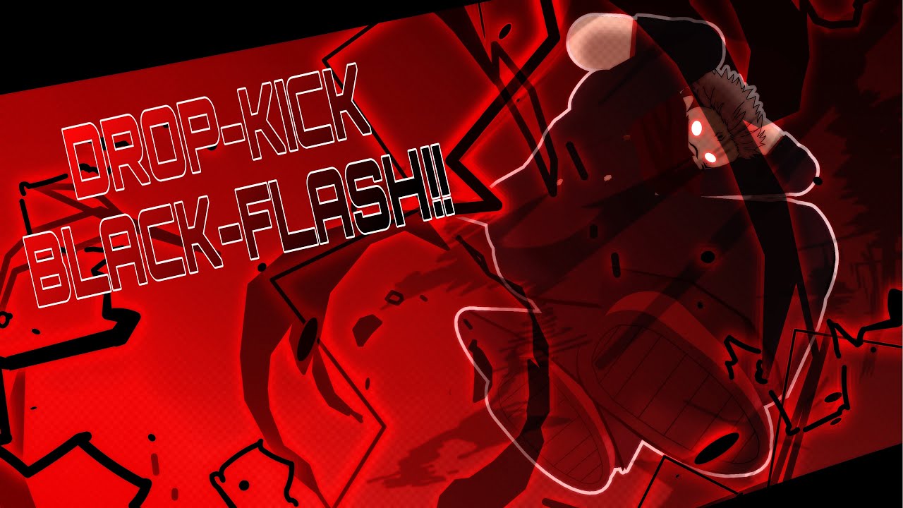 “Dropkicking Black Flash!!”— JJK Animation. - YouTube