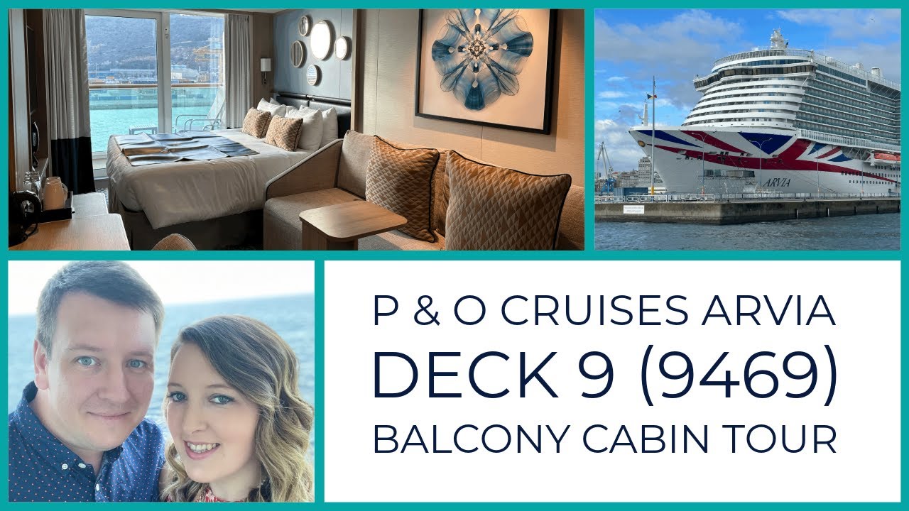 P & O Cruises Arvia Balcony Cabin Tour (9469) Arvia - YouTube