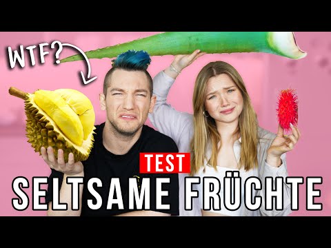 Wir testen exotische Früchte, die wir noch nie in unserem Leben gesehen haben (mit @Renzo69 )