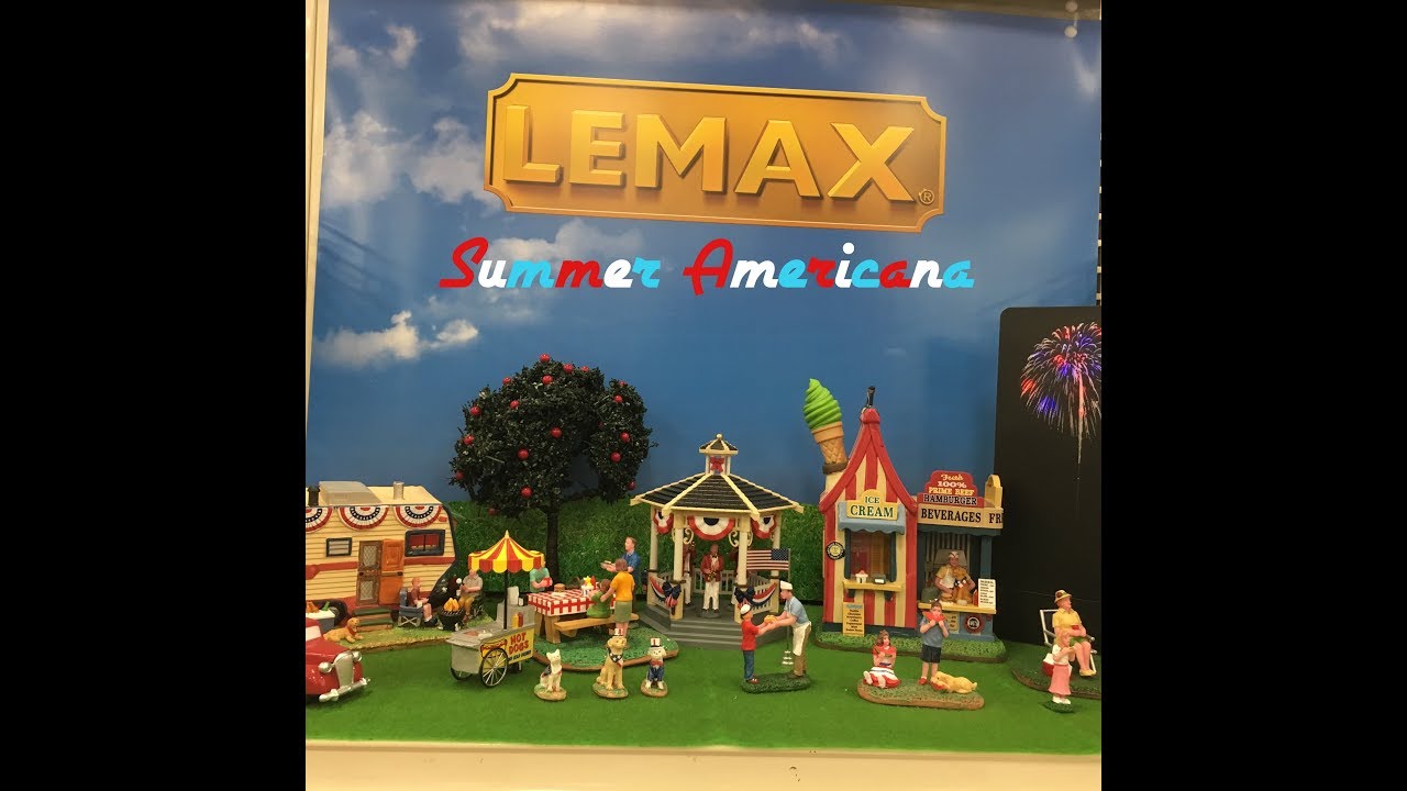 Lemax Summer Americana Michael’s Exclusives! - YouTube