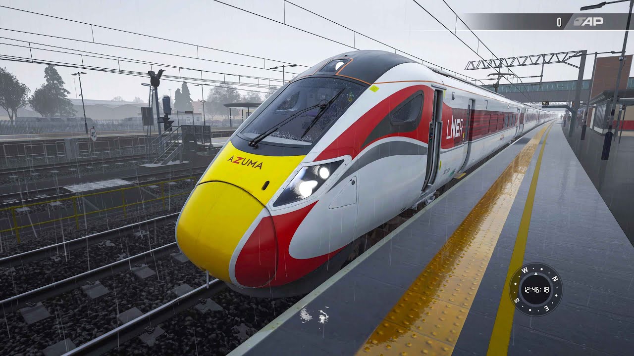 Doncaster to Peterborough Cab Ride - LNER 802 - TSW4 PS5 - YouTube