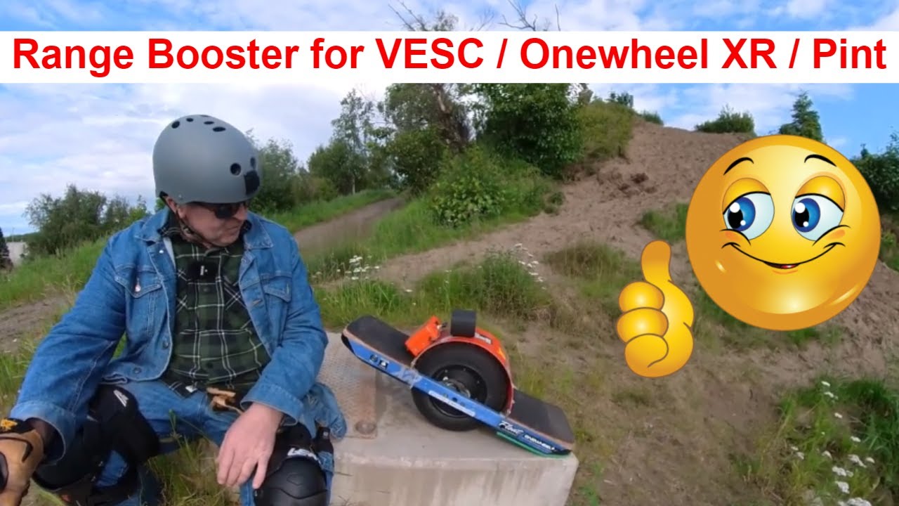 How I made DIY Range Booster for VESC also will work on Onewheel XR ...
