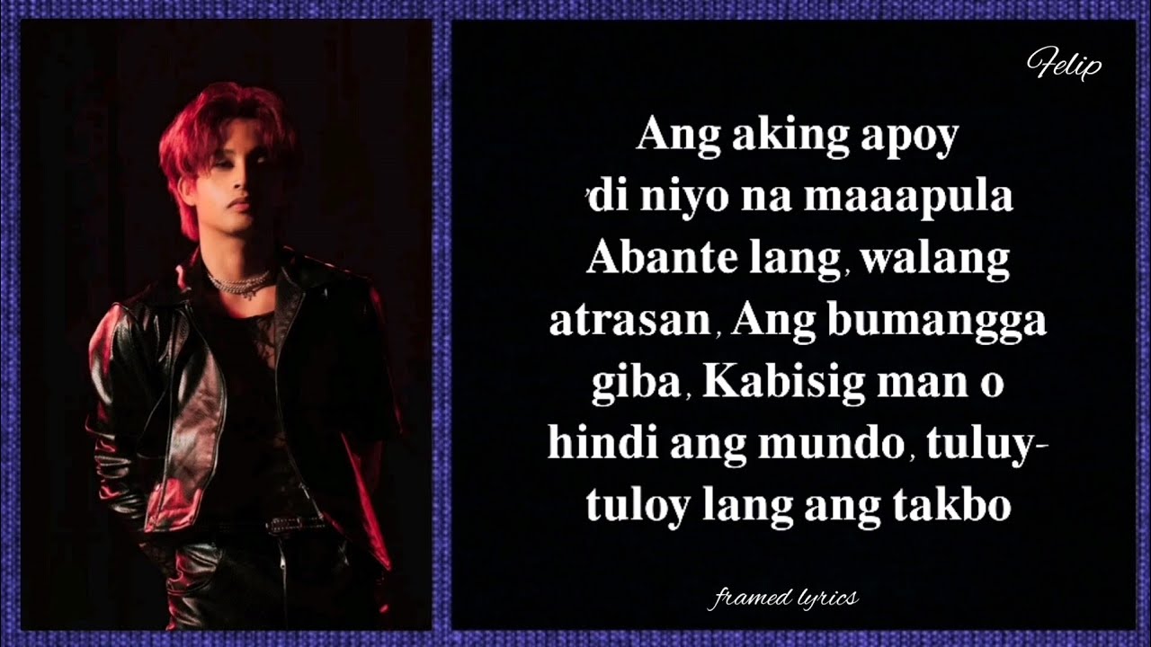 FELIP - Bulan Lyrics (Framed) - YouTube