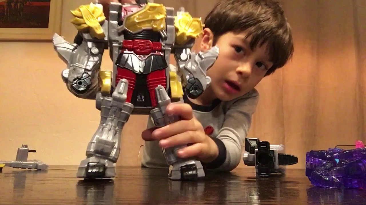 Power Rangers Titano Charge Megazord and Dino Charger Review - YouTube