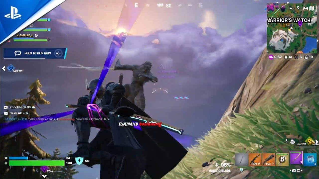Fortnite Chapter 6 Season 1 HUNTERS Zero Build Game Play Darth Vader ...