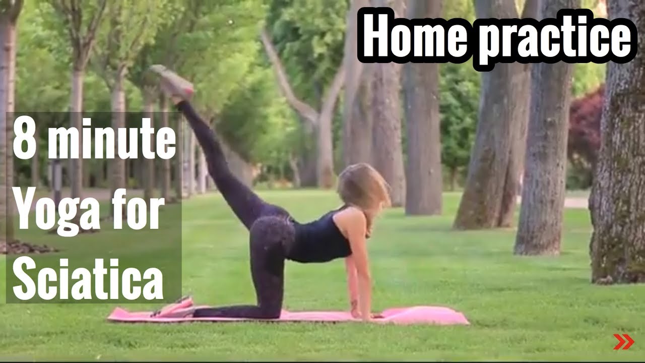 15+ Yoga For Sciatica - Yoga With Dr D/8 Min Sciatica Exercises @ home ...