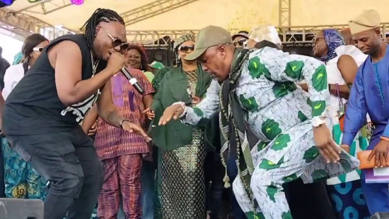 SEE HOW Q-DOT AND SAHEED BALOGUN STEAL THE SHOW AT IKOSI ISHERI ...