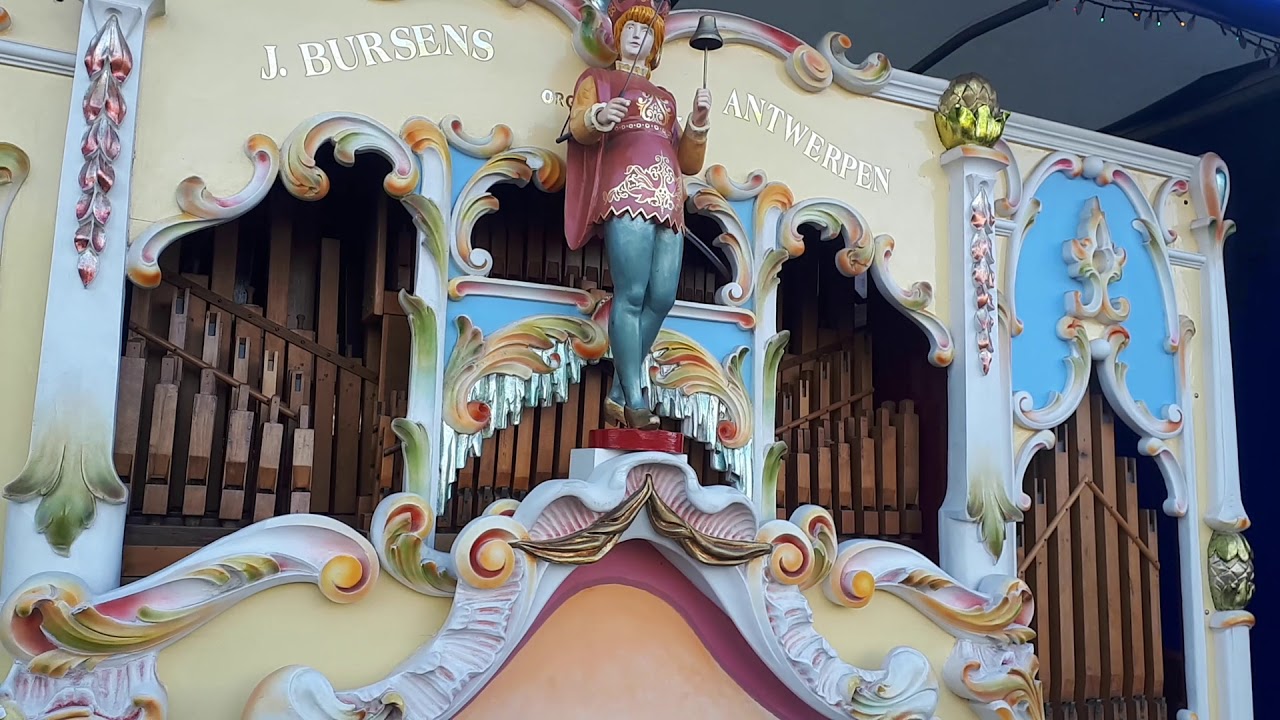 64 key Bursens Dutch Street organ De Carillon part 4 - YouTube