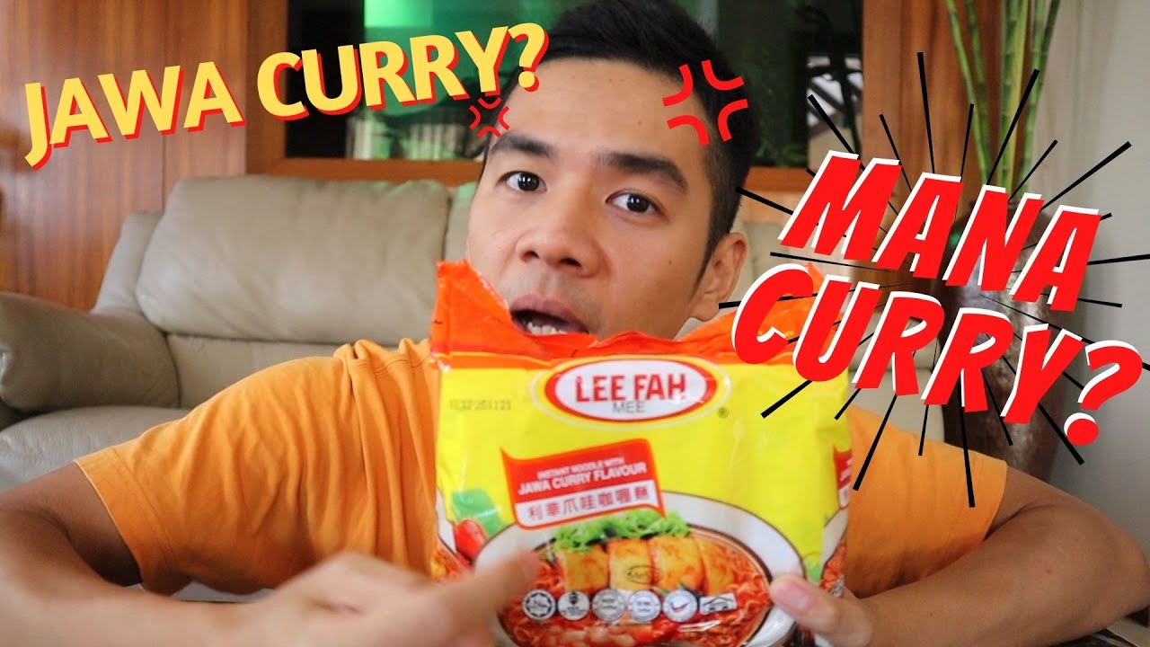 LEE FAH JAWA CURRY INSTANT NOODLE | What is Jawa Curry? Where is curry ...