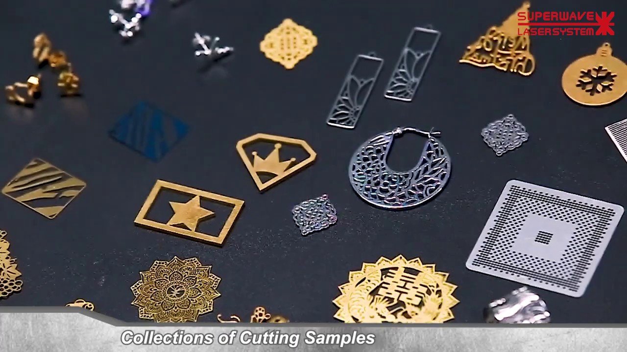 Gold Silver Laser Cutting | Fiber Laser Cutting Systems - YouTube