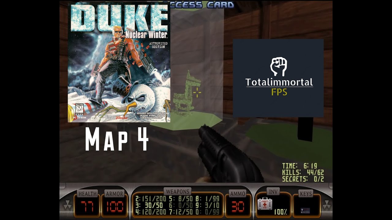 (2013) Duke Nukem 3D: Megaton Edition - Duke: Nuclear Winter - Map 4 ...