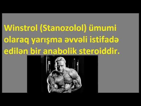 winstrol (stanozolol) haqqında qısa melumat