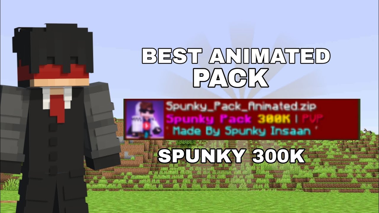 Minecraft Best ANIMATED Texture pack - YouTube
