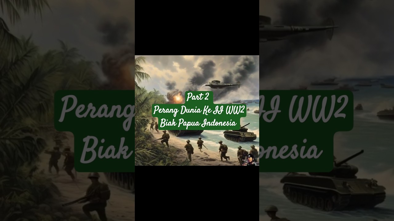 Part 2 Perang Dunia Ke II WW2 Biak Papua Indonesia #history #sejarah # ...