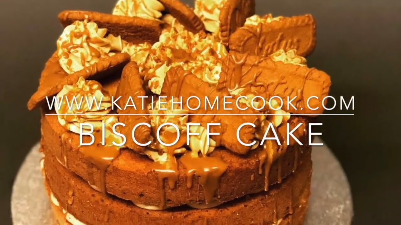 DELICIOUS Biscoff Cake Recipe & Tutorial - YouTube