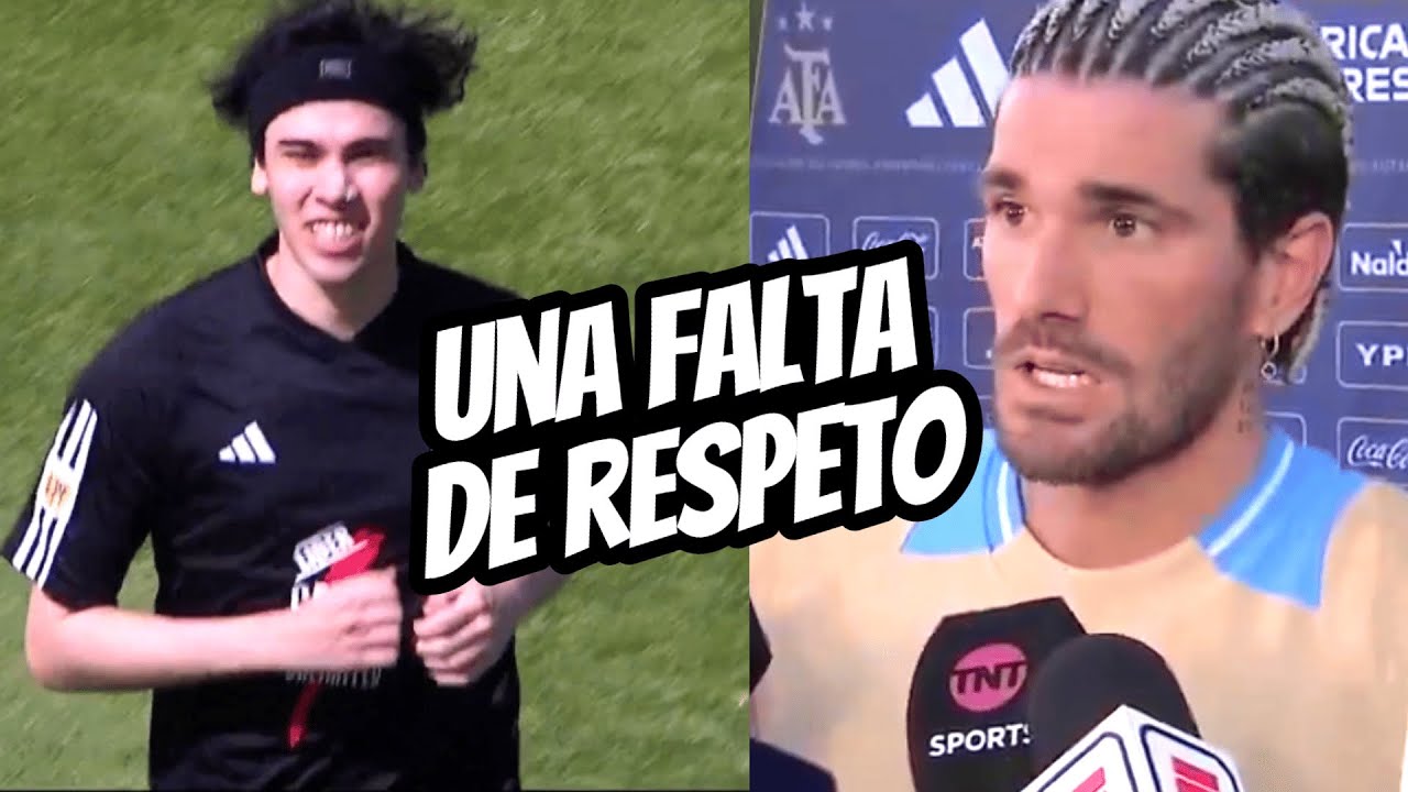 DE PAUL HABLA del DEBUT del INFLUENCER "SPREEN" en EL FÚTBOL ARGENTINO ...